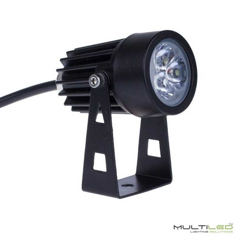 Foco LED Exterior y Jardin con Pincho 3W IP65 Blanco Frío