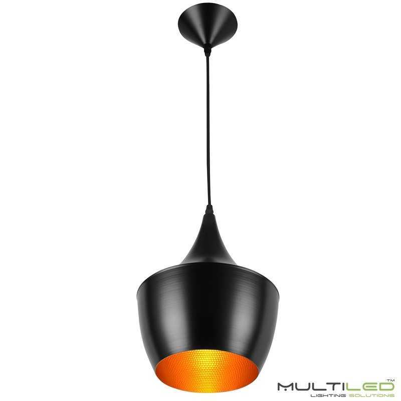 Lampara Colgante tipo Doyle-Dixon Sloan negro/cobre
