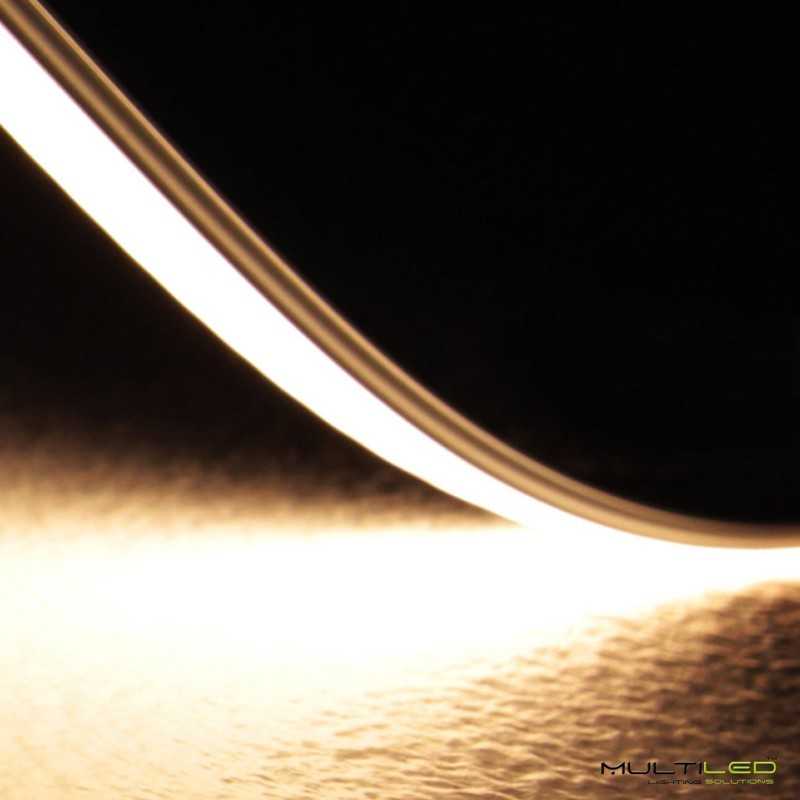 Perfil de aluminio flexible y moldeable para tira LED modelo Flexi (2mts)